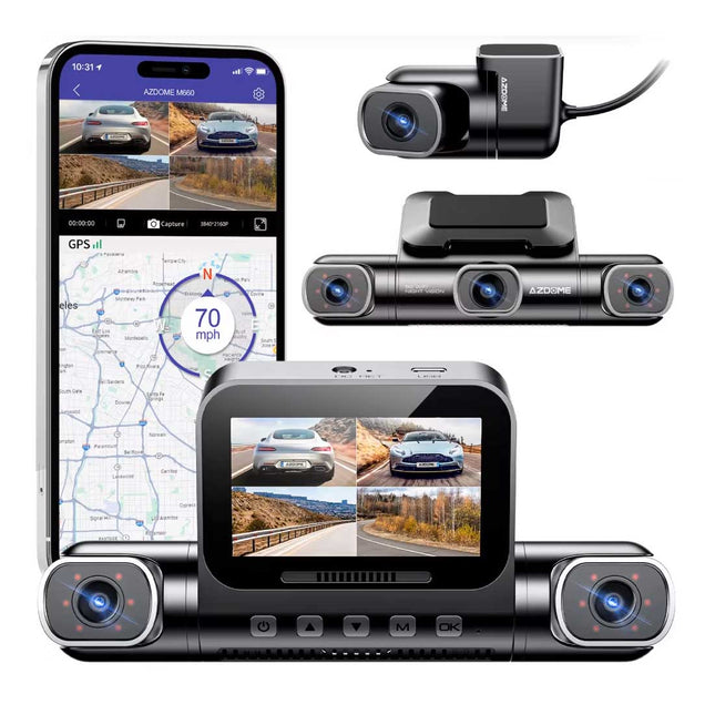 Acheter une caméra de voiture à 360 degrés ? Toutes les dashcam 360 ...